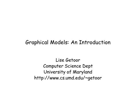 Graphical Modelsppt