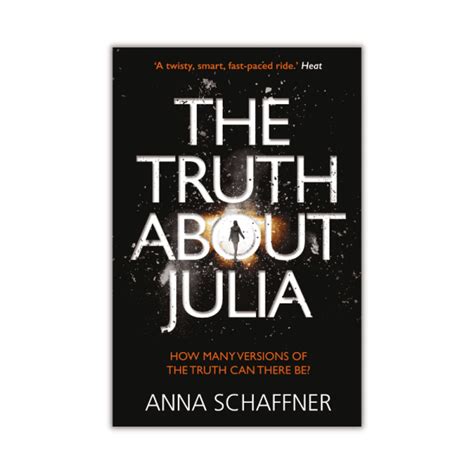 The Truth About Julia By Anna Schaffner Paperback The Paperhound Online Bookshop