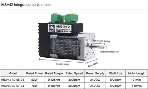 Integrated Motor Controller Ihsv42 40 07 24