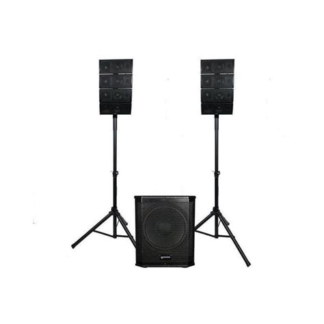 Portable Line Array Speaker W Subwoofer Mayaselectronics Bz
