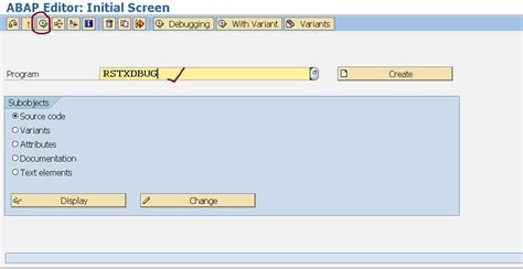debugging script sapcodes