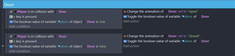 Solved I Can T Figure Out How It Works And Why My Door Doesn T Work How Do I GDevelop