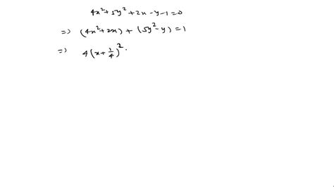SOLVED Show That If A Conic Has An Equation With The Coefficient Of X 2