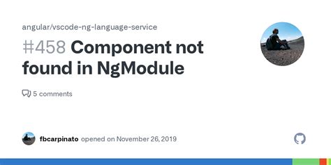 Component Not Found In Ngmodule · Issue 458 · Angularvscode Ng