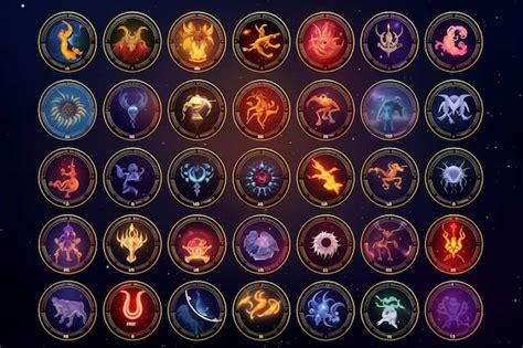 Premium Ai Image Zodiac Signs Set Zodiac Horoscope Collection Vector
