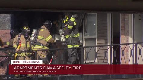 Apartments Damaged By Fire