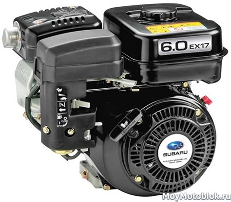 Двигатель Robin Subaru EX17 (EX17D) 6.0 л.с.: цены, инструкции, фото