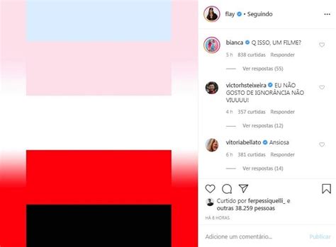 Flay apaga fotos do Instagram e alvoroça web Para de jogar enigma
