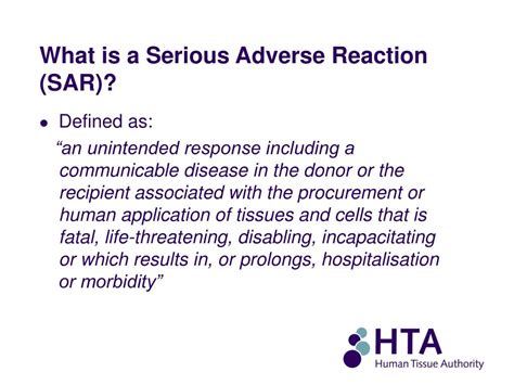 Ppt Serious Adverse Event And Reaction Reporting Powerpoint