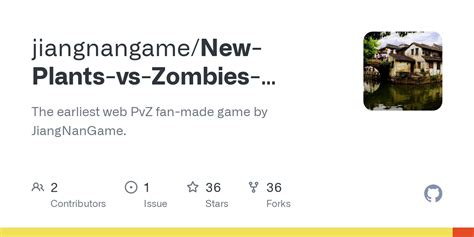 Github Jiangnangame New Plants Vs Zombies Javascript The Earliest Web Pvz Fan Made Game By