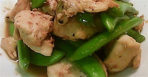 鶏肉スナップエンドウわさびバター醤油炒め By 赤紫芋介 【クックパッド】 簡単おいしいみんなのレシピが368万品