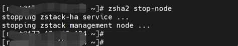 双管理节点数据库不同步如何处理 ZStack