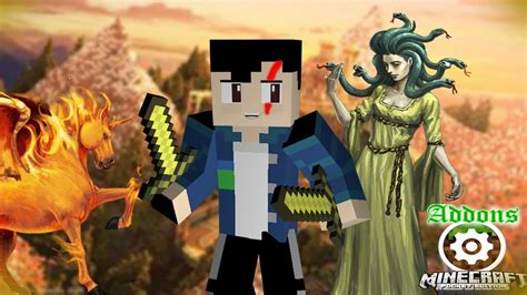 Minecraft Addon Mobs Da Mitologia Grega Amazing Mobs 4 Youtube