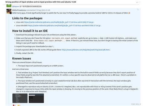 jetbrain全家桶系列fcitx输入法候选光标不跟随问题解决 linux下 jetbrain输入法问题 csdn博客
