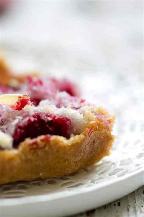 Raspberry Almond Macaroon Tart Roots And Radishes