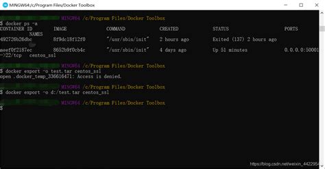 open docker temp 336616471 access is denied docker load access is denied csdn博客