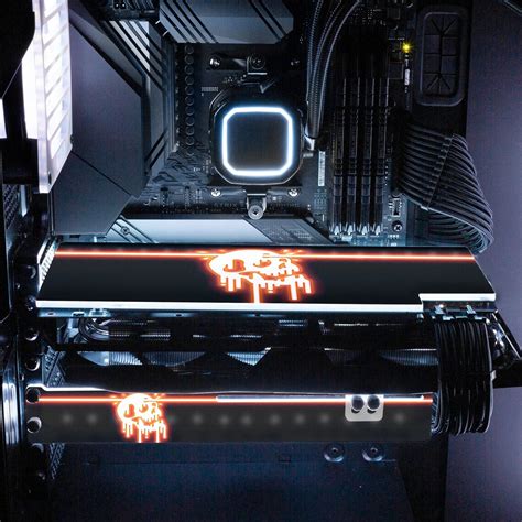 Custom Rgb Gpu Backplate By V1tech Any Gpu Model Etsy