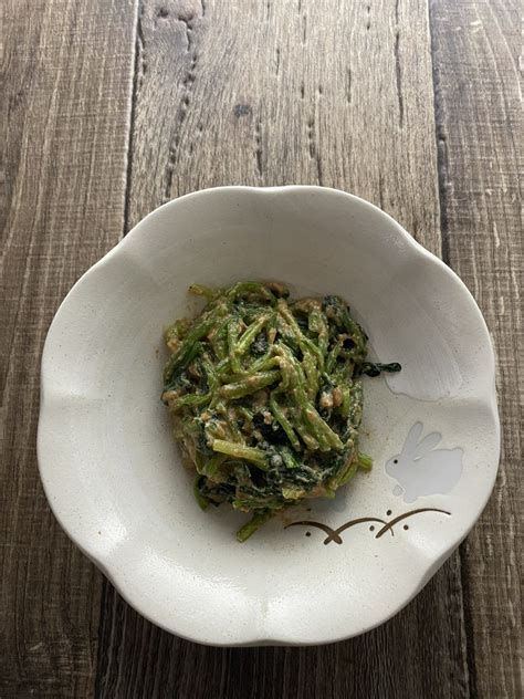 ほうれん草のクルミ和え 週末シェフの家呑みレシピ