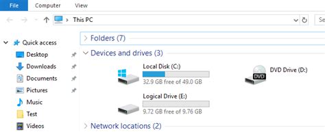 what is the difference between primary extended partition and logical