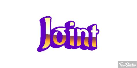 Joint Word Animated  Logo Designs