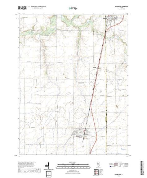 Us Topo 75 Minute Map For Assumption Il American Map Store