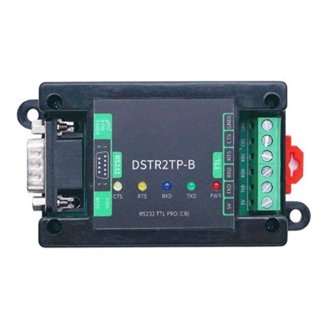 Bottone Rs232 Ttl Adapter With Integrated Db9 Male And 5 0mm Screw Type