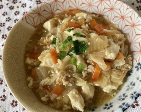 白菜の豆腐のとろとろ煮 コープでphoto
