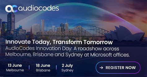 Audiocodes On Linkedin Audiocodes Innovation Day Australia