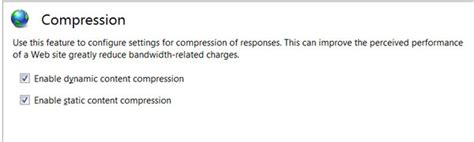 How To Compress Components With Gzip Or Enable Dynamic And Static