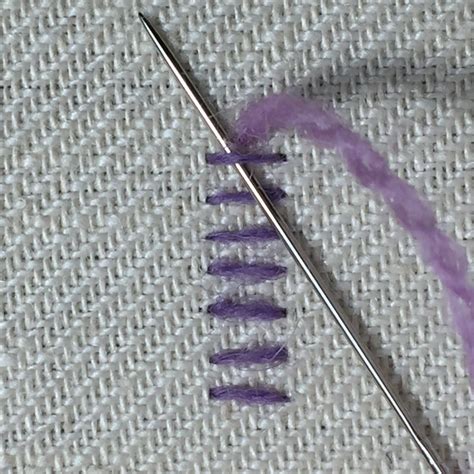 Raised Chain Band Stitch RSN StitchBank