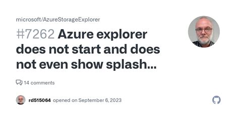 Azure Explorer Does Not Start And Does Not Even Show Splash Screen