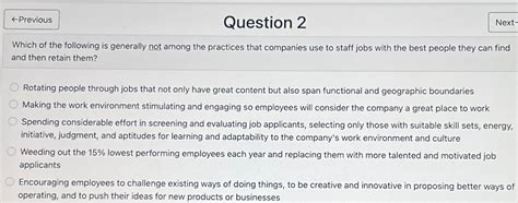Solved Larr PreviousQuestion 2Next Which Of The Following Is Chegg