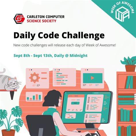 carleton computer science society daily code challenge