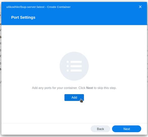 How To Setup Bup Server On Synology Nas Using Docker Techoverflow