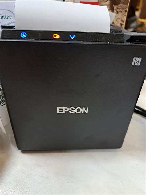 New Epson Receipt Printer Shows Low Paper Symbol Despite Having A