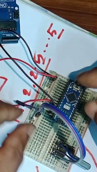 Veriable Resistor Connect To Arduino Nano Computer Arduinoboard Coding