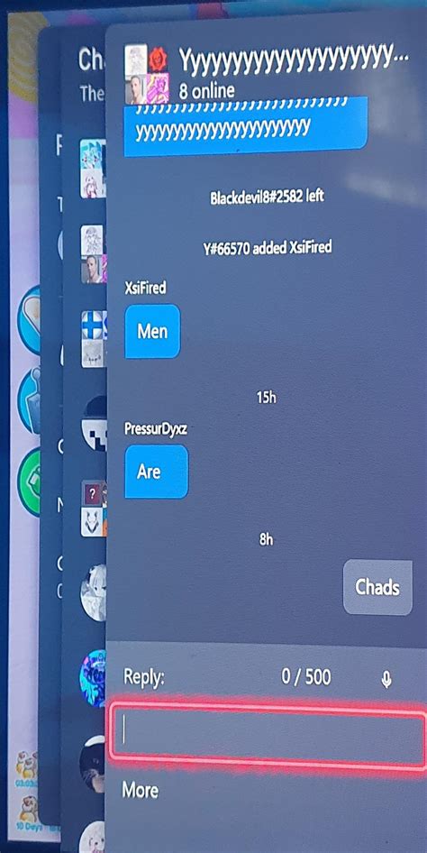 Men Are Chads Rnocontextxboxmessages