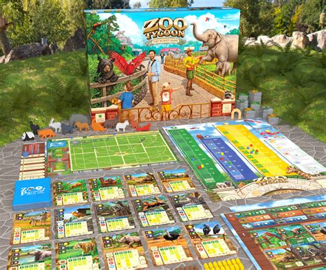 Zoo Tycoon: The Board Game Deluxe – Die offizielle Brettspie...