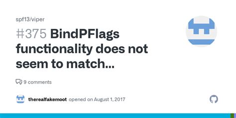 bindpflags functionality does not seem to match documentation · issue
