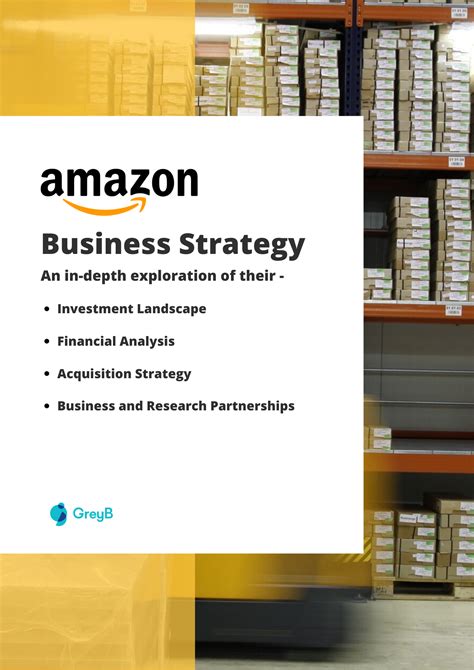 Amazon Business Strategy Insights Of Its Core Operations And Investment