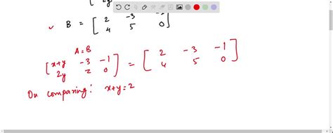 Solved If A Equals Open Square Brackets Table Row Cell X Plus Y End