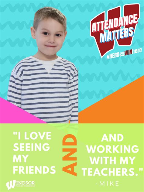 Attendance Matters Windsor Public Schools
