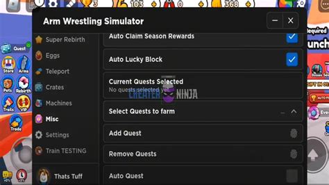 Arm Wrestle Simulator DenDenz Script Op Autofarm Mobile Hack