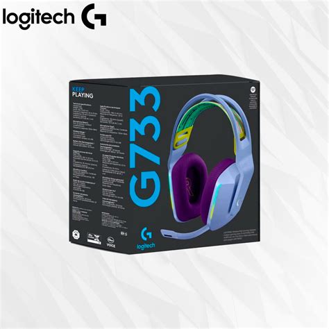 Logitech G733 Lightspeed Wireless Rgb Gaming Headset Purple Darklight