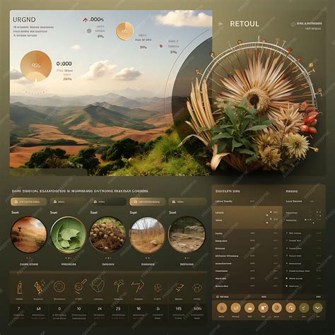 premium photo web dashboard agriculture crop yield monitoring