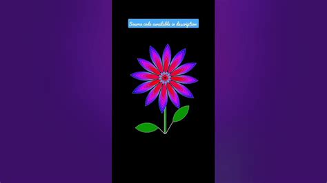 Cool Python Turtle Graphics Design 🥰 Shorts 🔥coding Youtube