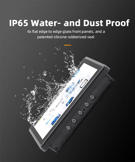 Inch Open Frame Embedded Capacitive Display Waterproof Outdoor Touch Display China