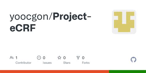 Github Yoocgonproject Ecrf