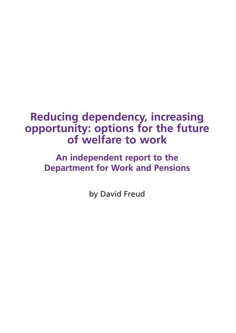 Pdf Reducing Dependency Increasing Opportunity Options For Image