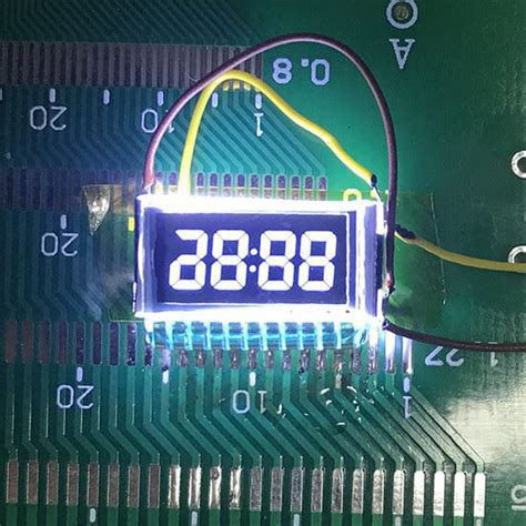 Customized Va Segment Custom Small Size Negative Lcd Display Screen